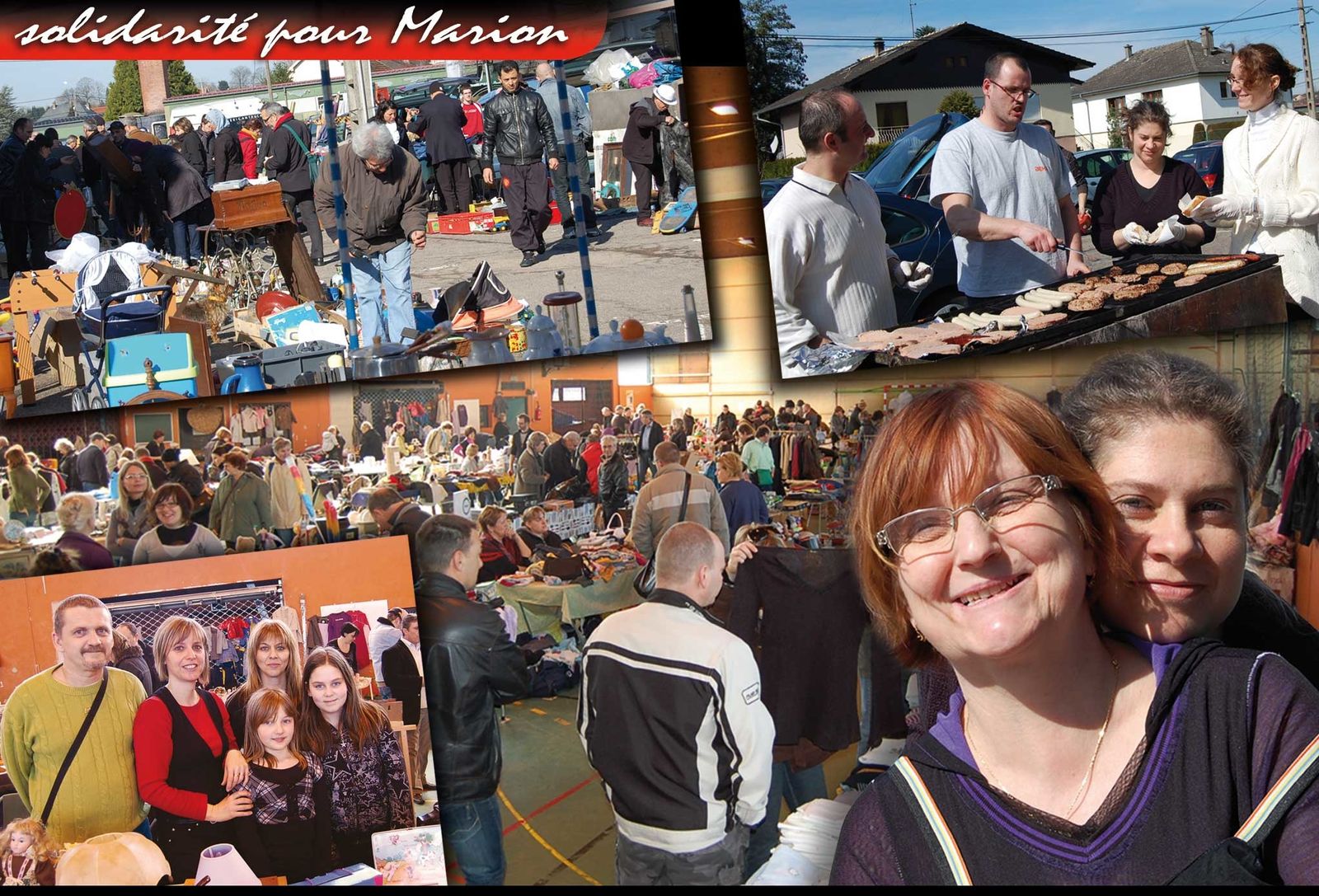 Marché aux puces de l'association Marion - Sarralbe, mars 2011 - Sarralbe, au fil de l'eau