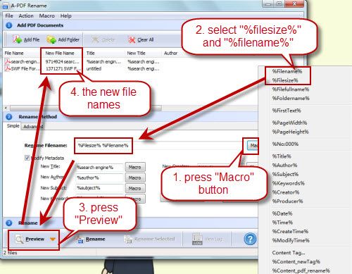 How to batch rename PDF files with PDF Batch Rename Tool? - ☆ mio3kon How to batch rename PDF files with PDF Batch Rename Tool? - ☆ mio3kon