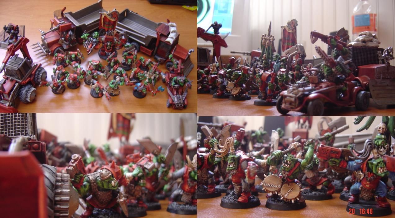 suivi de la création de mon armée ork - hedpe