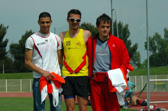 Chpts des Bouches du Rhône sur piste 2007 - Les athlètes du Hai Team