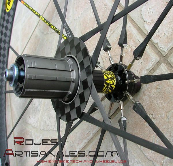 Integrated carbon spoked wheels with no spoke pre-tension - Weight Weenies