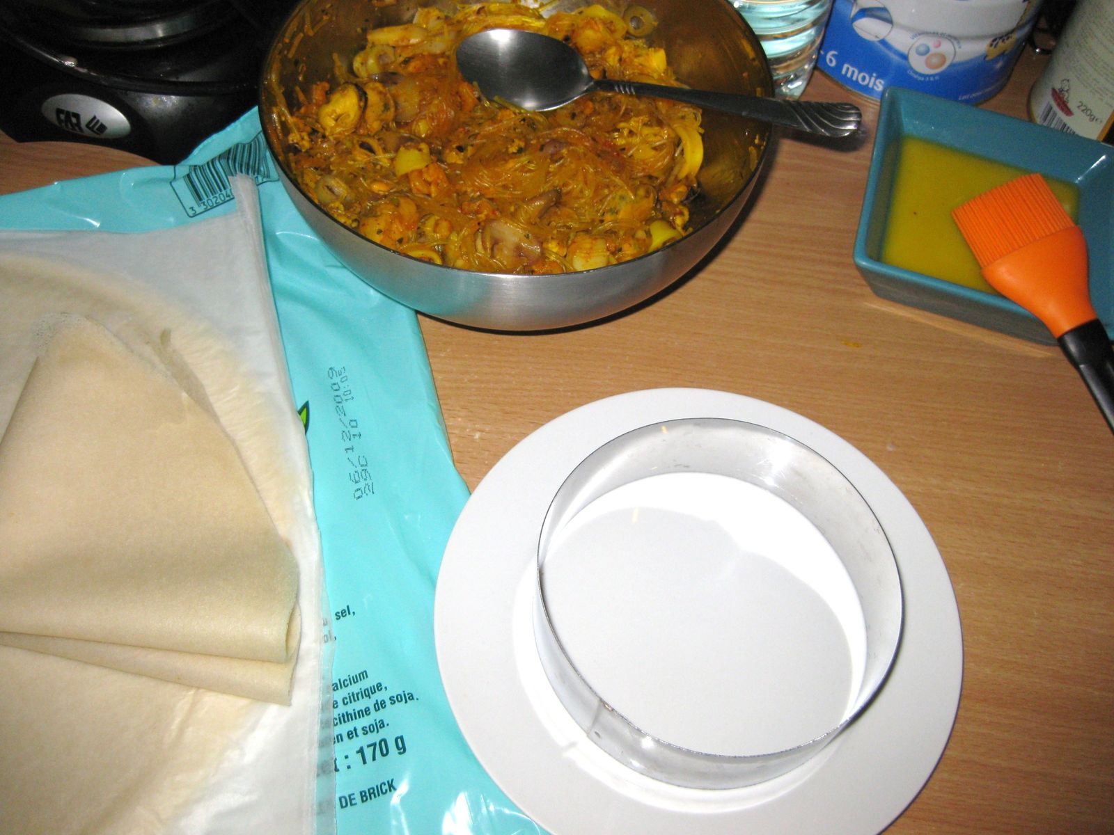 Mini pastilla au fruits de mer - Passion cuisine et pâtisserie