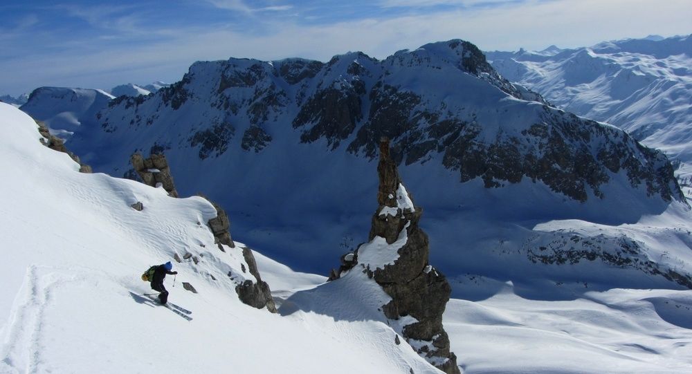 Tête de Moïse : couloir NE en boucle 5.1 E2/E3 - Mick et Val