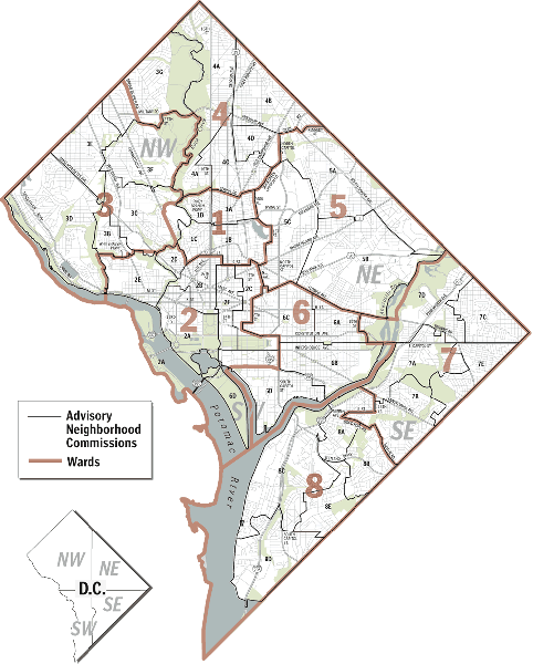 La segmentation urbaine à DC - Une Française à Washington DC