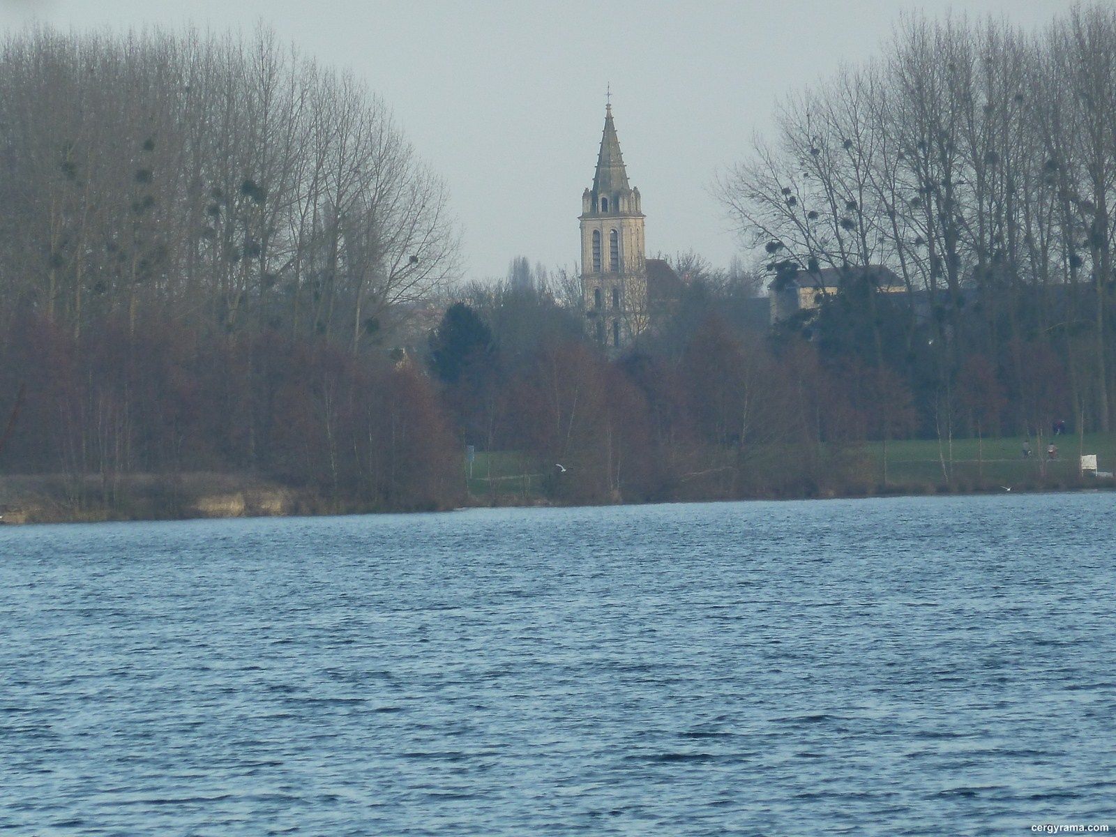 Promenade début mars aux étangs de Cergy
