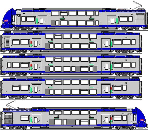 automotrices Z2N NG SNCF - gutknechthauling