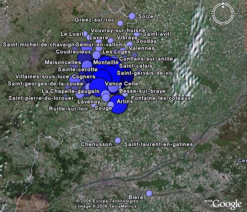 Editez une carte de vos origines grâce à GeoGed et Google Earth ...