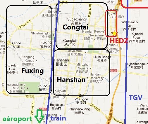 Handan - Situation géographique et présentation de notre quartier - Yak ...