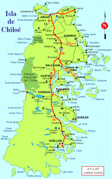 Ile de Chiloé (Chili) - En route pour l'amerique du sud