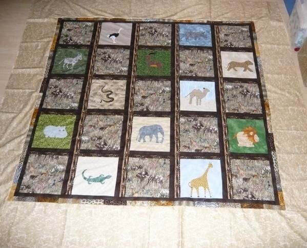 LES ANIMAUX REELS OU PATCHWORK... - Les Quilts de la Tortue
