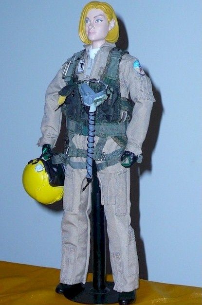 U.S /NAVY F-14 PILOT FEMALE / Dragon / BBI 1/6 - Forces of valor