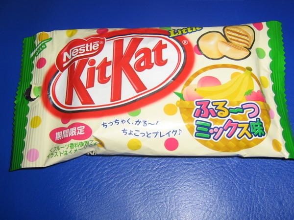 Kit Kat Fruits mix - Le blog Mazui