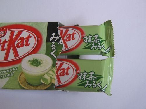 Kit Kat thé vert / lait - Le blog Mazui
