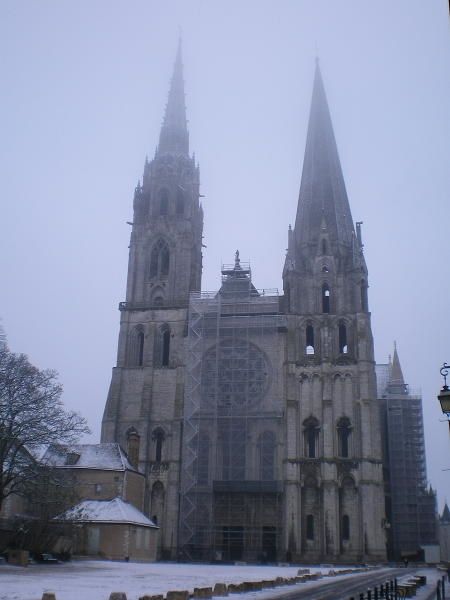CHARTRES sous la neige - CHARTRES EN IMAGES