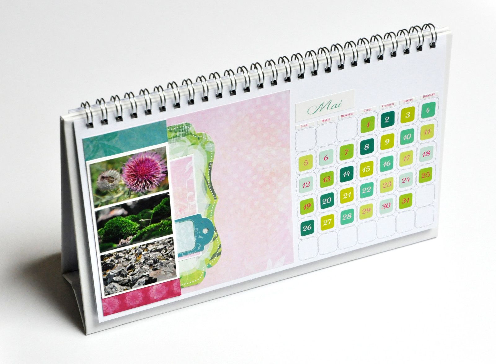 Le kit calendrier de Toga. - Moua