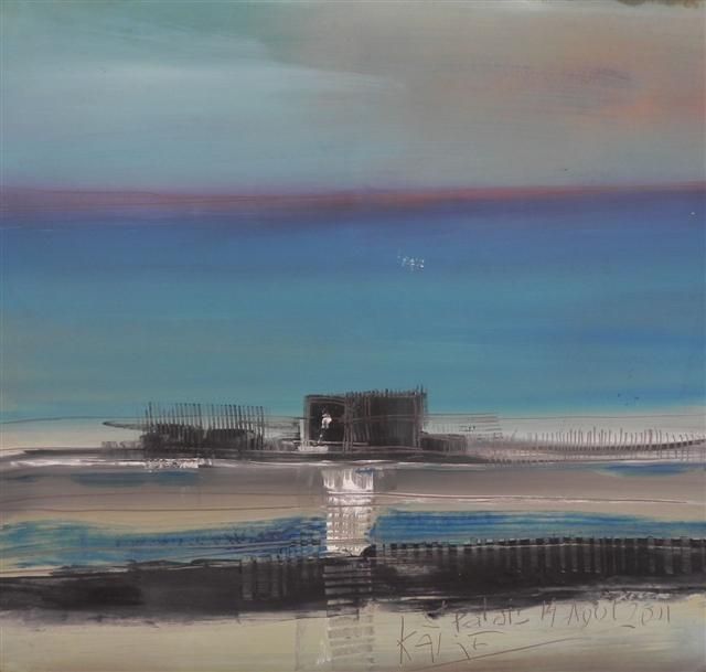 Peintures de rues St Palais 64 14 août 2011 - Kalié, AVENTURE PICTURALE