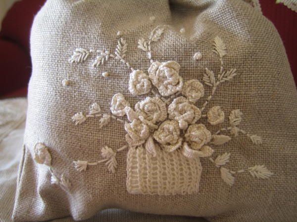 stumpwork de roses - le blog odealaparesse