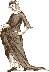 Le vêtement des dames au Moyen-Âge - Les Petits Potins de L'Histoire