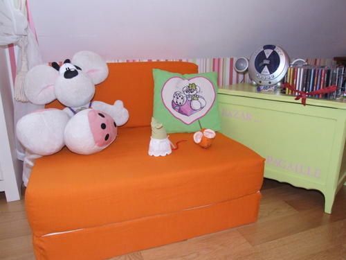 une canape-lit tout en récup' - Atelier des Coups de Coeur