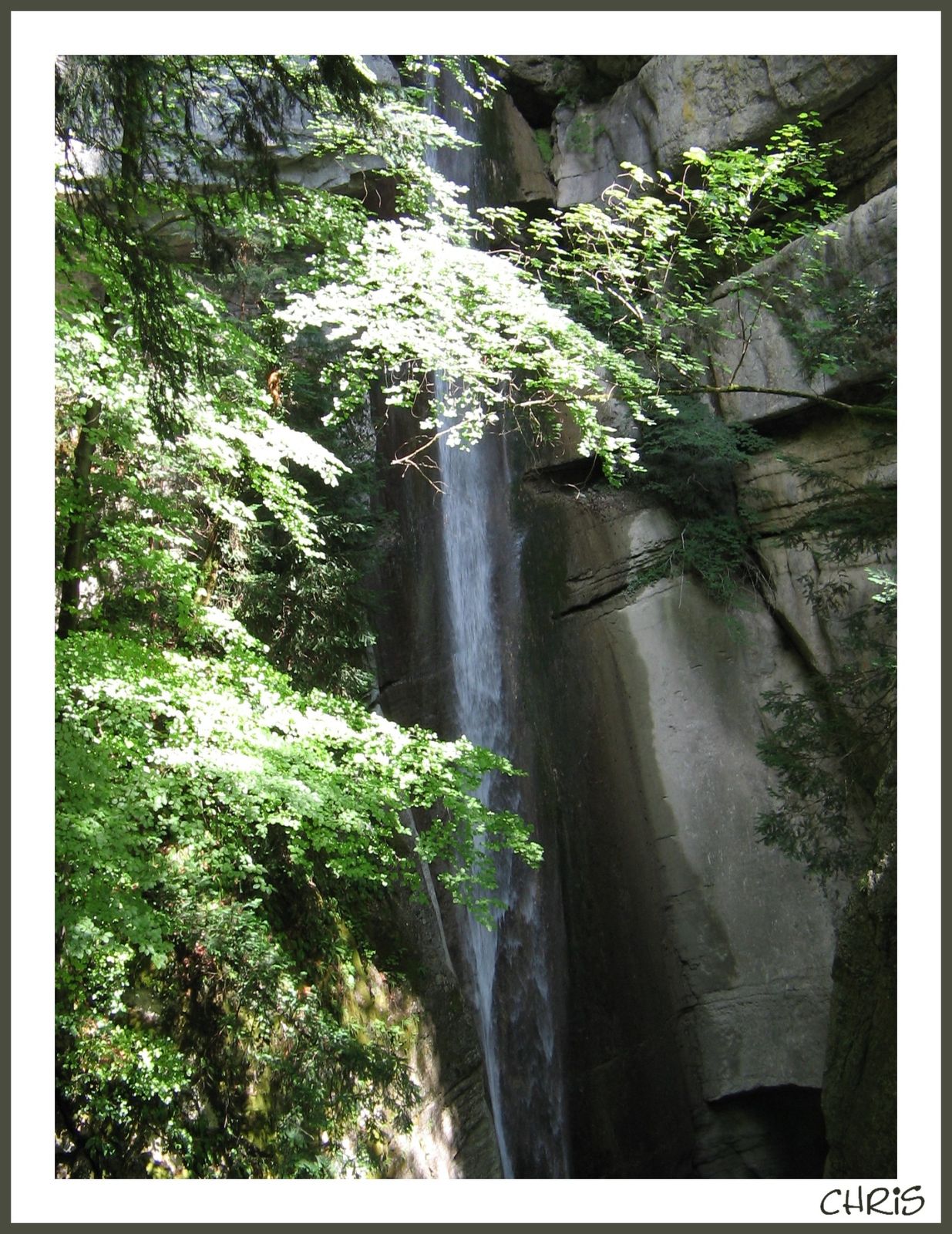 La cascade d'Angon - Annecy ma ville