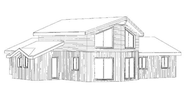 Bref descriptif de la maison - Notre maison à ossature bois en Haute-Loire