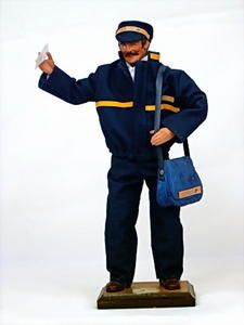 Uniforme De Facteur Veste D'uniforme Vintage De Facteur PTT Des