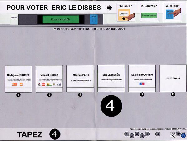 Aide au vote electronique - Avec Eric Le Dissès, Changeons Marignane