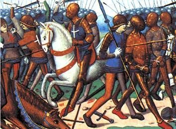 La bataille d'Azincourt. - Vivre au Moyen âge