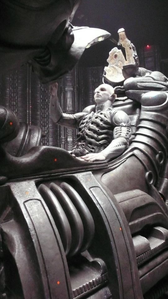 Prometheus - Photos Making Of - 3ème Partie - Sebiwan dans les étoiles