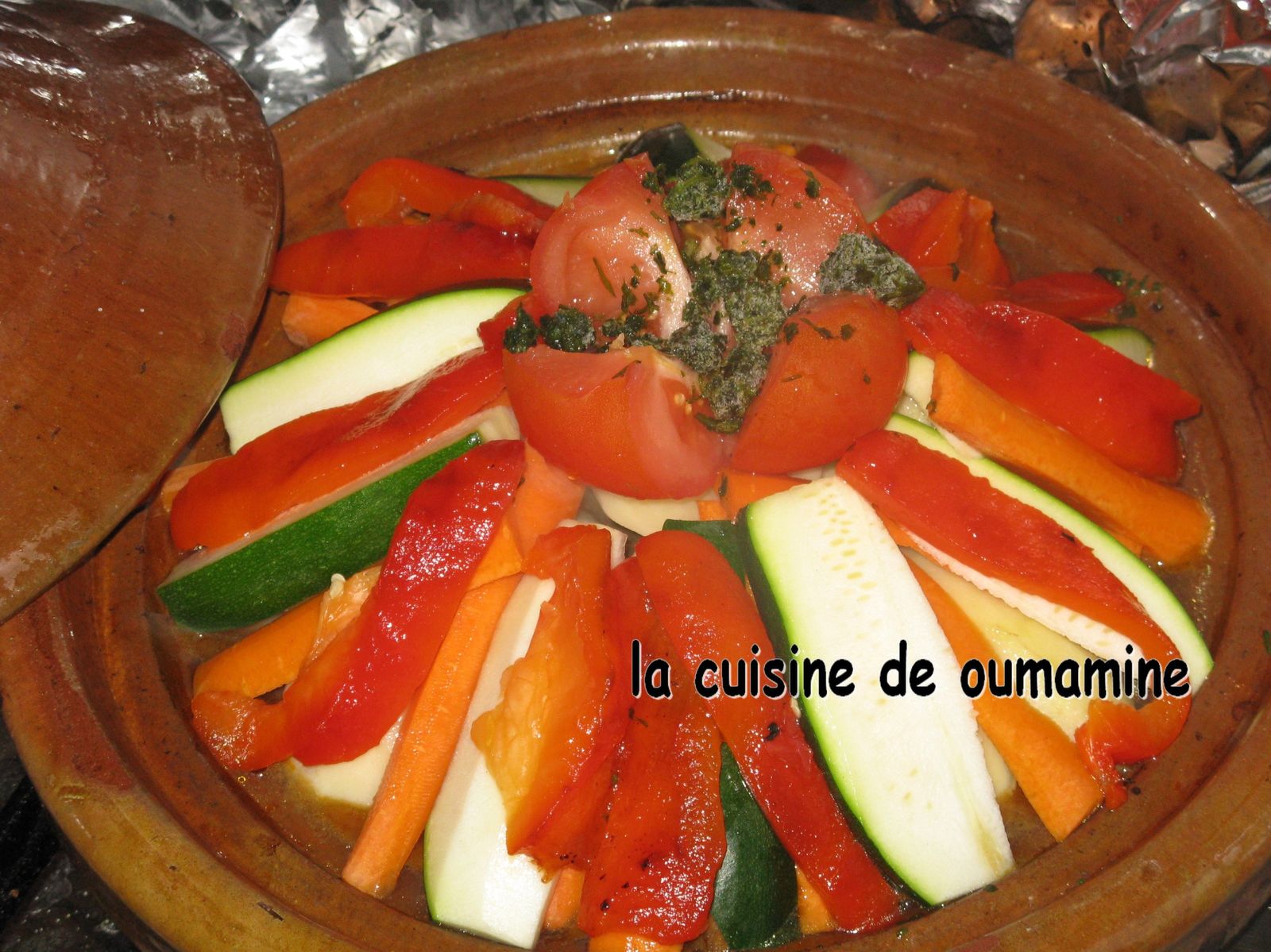 Tajine aux légumes de soleil - Le blog de oumamine
