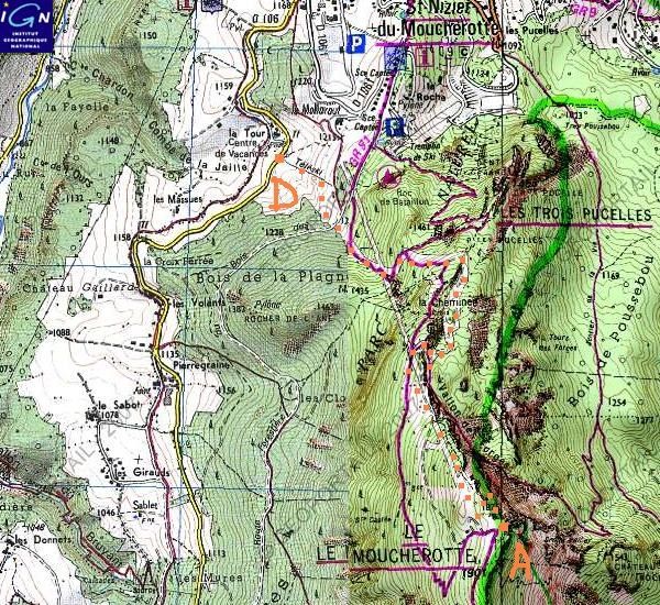 St Nizier - Le Moucherotte, ski de rando + topo - Montagnes