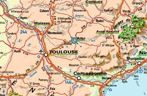 How to get to Albi ? (Train, car, plane) - How to survive in Albi?