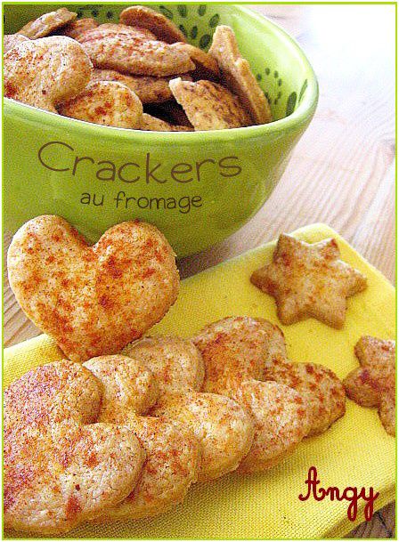 Crackers au Fromage... - Sucre et sel d'Angy
