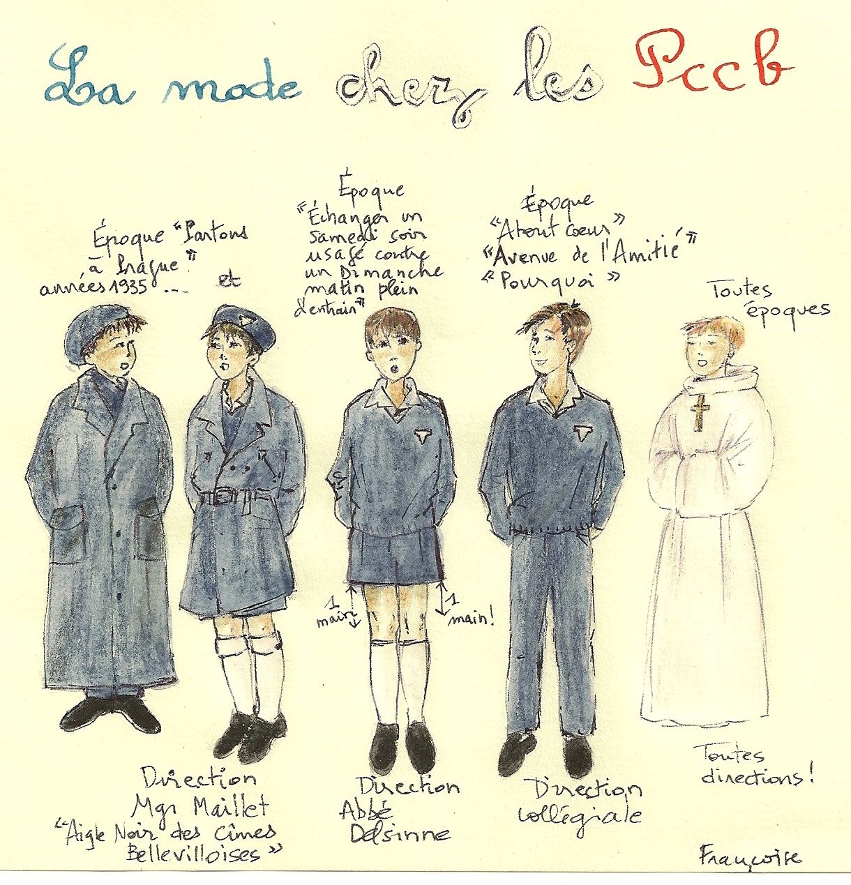 le "chic" PCCB : les PCCB à la mode depuis 1907 - sitefrancoise