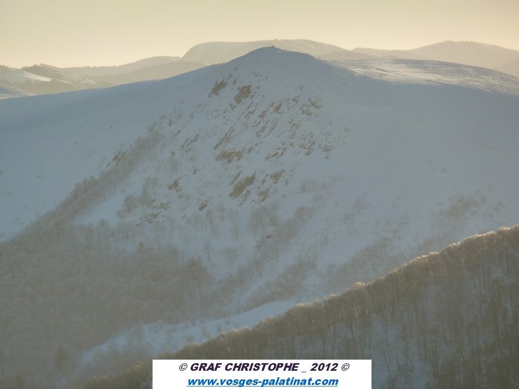 Hautes-Vosges : KASTELBERG (alt. 1350 m) - 01 - . - VOSGES - PALATINAT