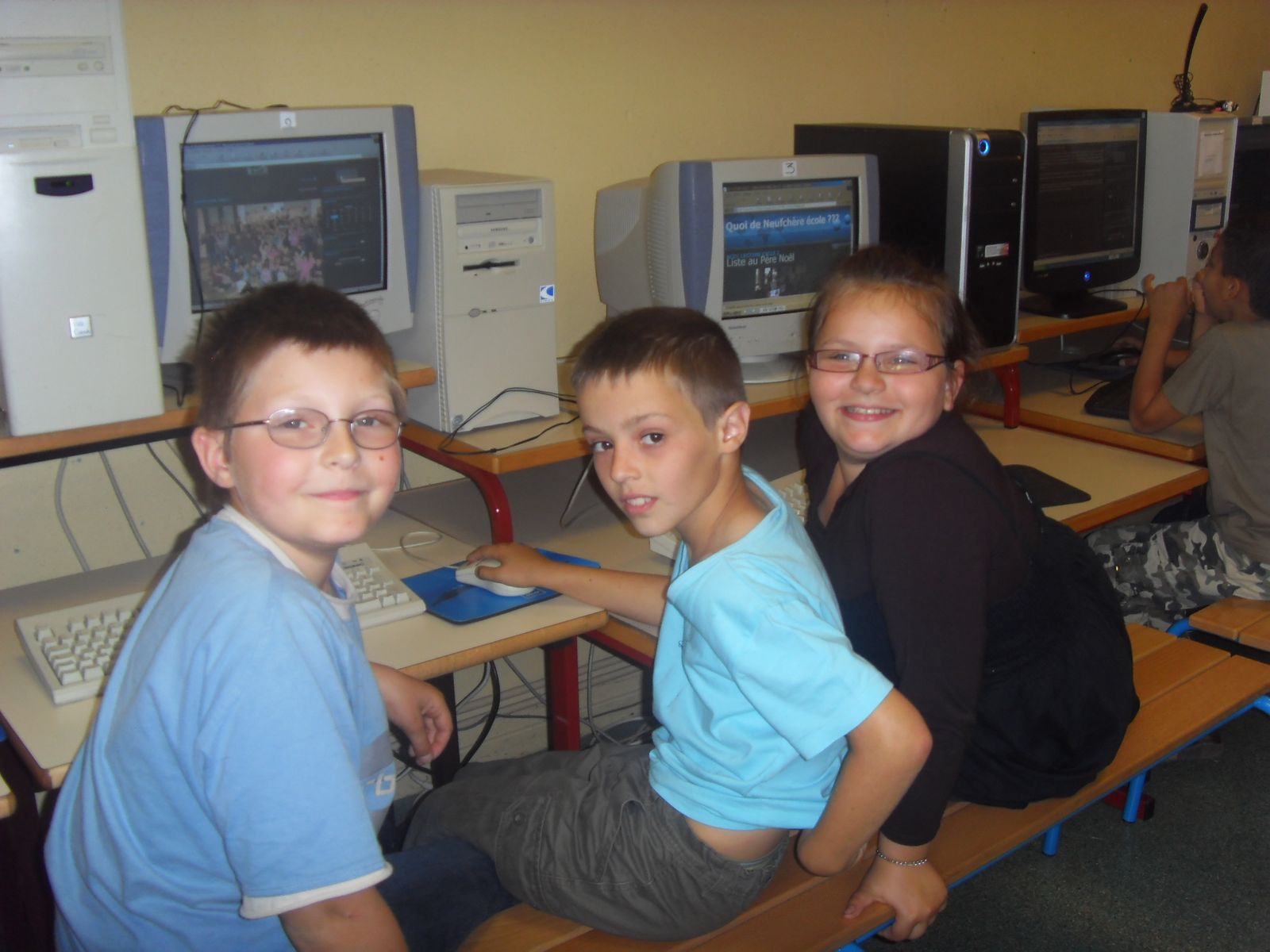 INFORMATIQUE MATERNELLES CYCLE 2 ET CYCLE 3 - Quoi de Neufchère école