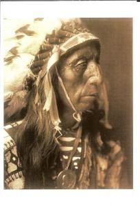 Nuage-Rouge (Red-Cloud) par E.S. Curtis - Le blog du Grand-Sachem-la ...