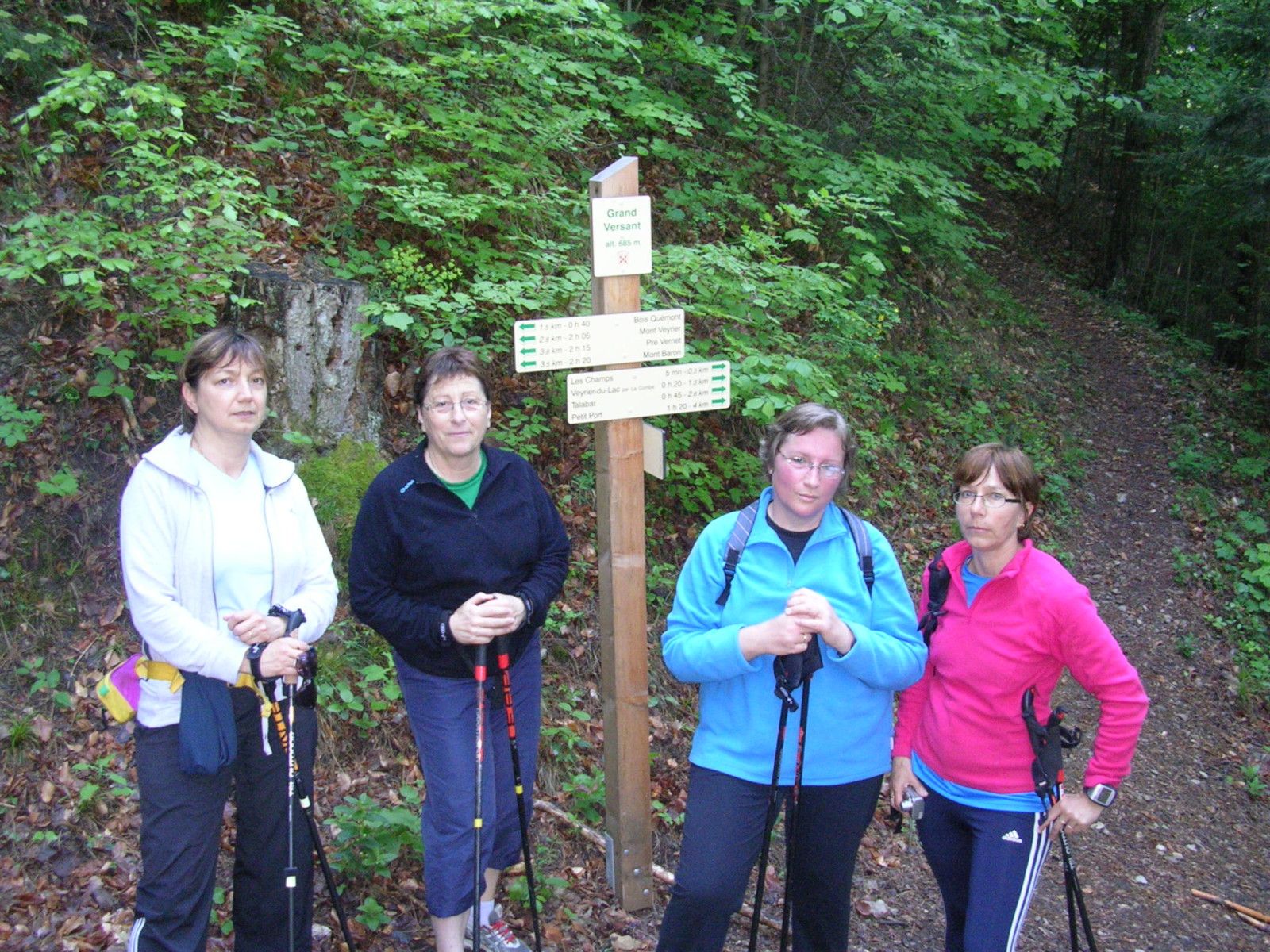 Talabar et les balcons de Veyrier - Marche Nordique Annécienne