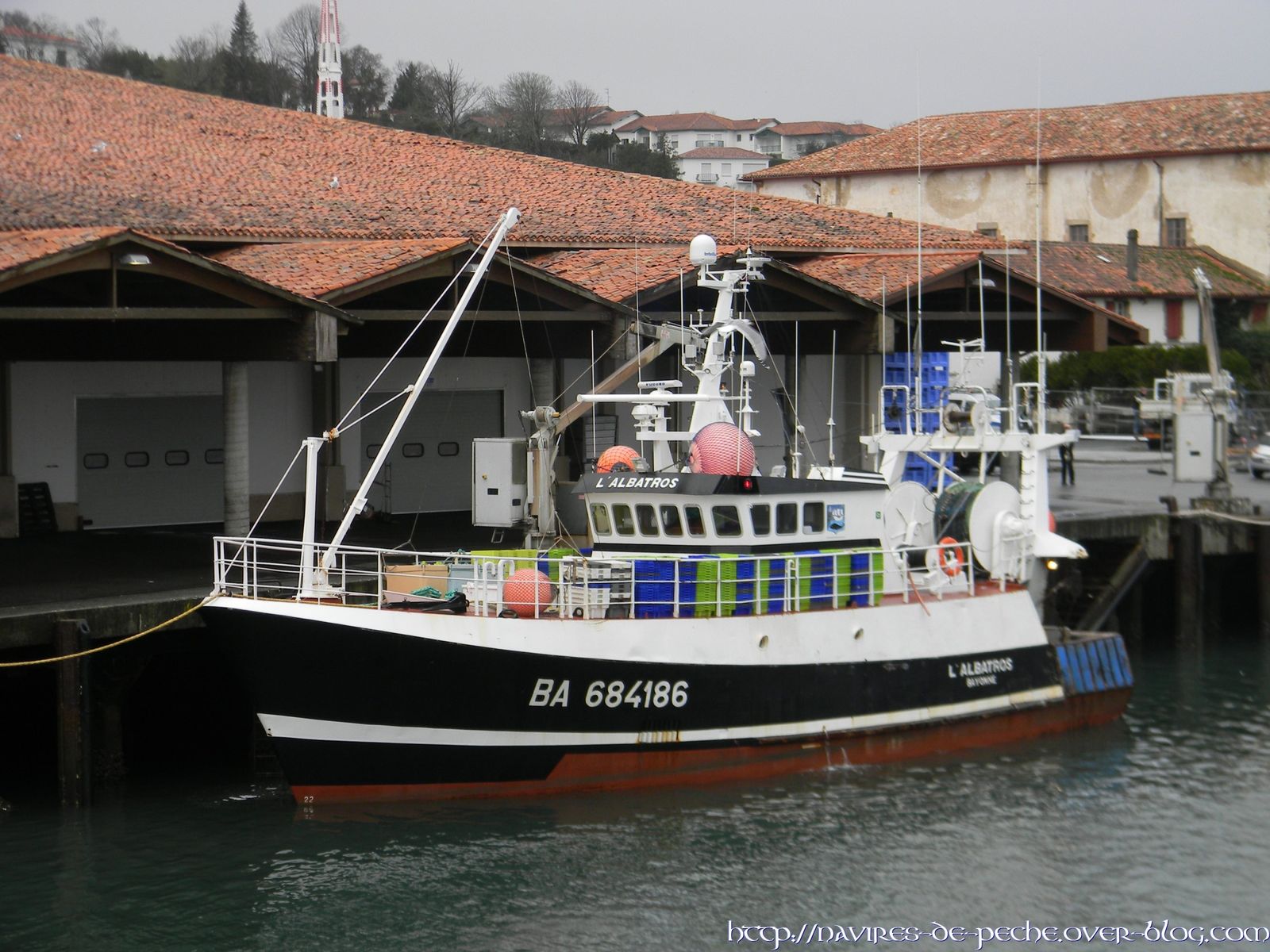 Bayonne - navires de peche