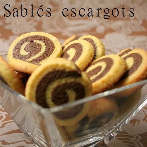 Le mercredi c'est sablés escargots ! - Blog de cuisine créative ...