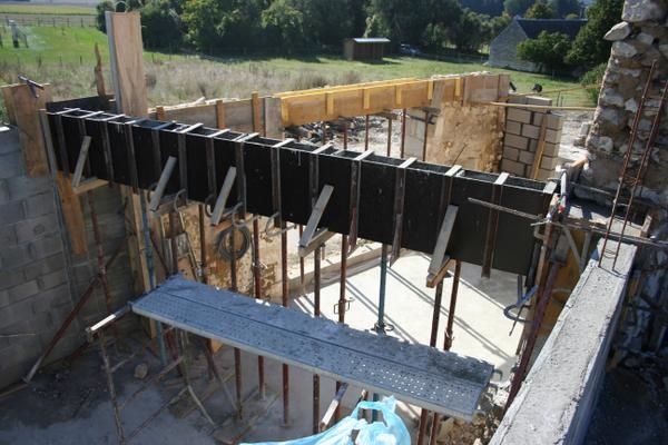 Dalle, Chainage, ca avance. - LIBERTAD - une maison à CHINON (37)