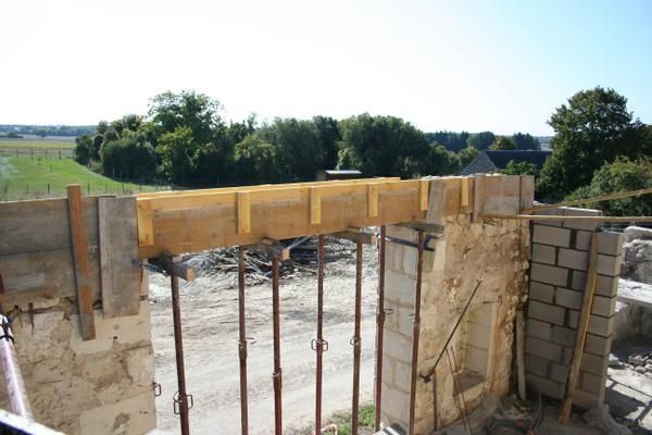 Dalle, Chainage, ca avance. - LIBERTAD - une maison à CHINON (37)