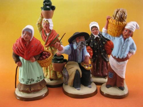 SANTONS DIVERS 7cm - Le blog de dankev