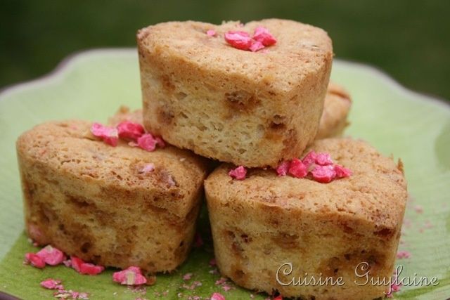 ^^Financiers aux pralines roses^^ - La Cuisine de Guylaine