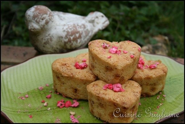 ^^Financiers aux pralines roses^^ - La Cuisine de Guylaine