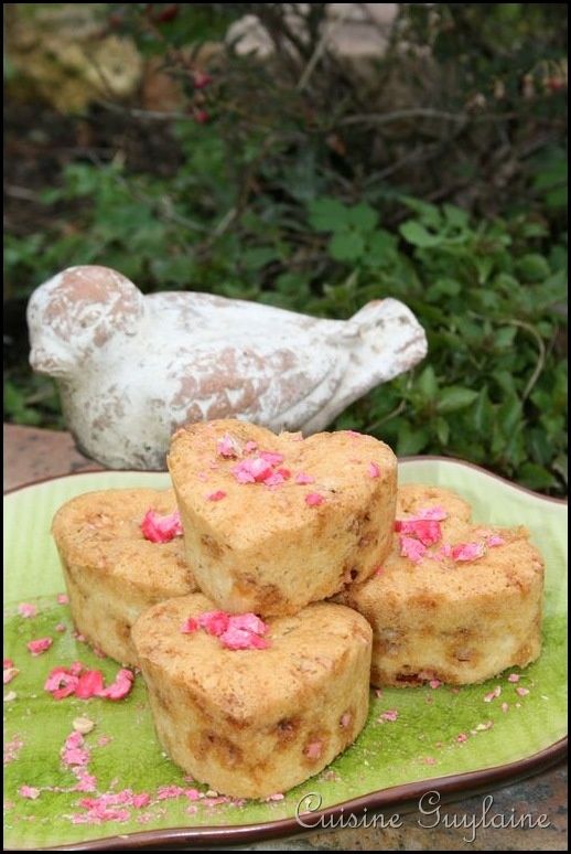 ^^Financiers aux pralines roses^^ - La Cuisine de Guylaine