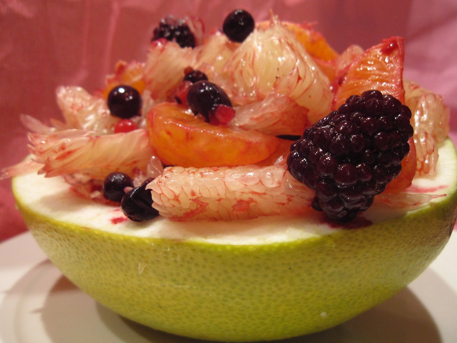 Pamplemousse chinois aux fruits - Saveurs et Fantaisies