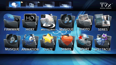 Customisation du Tvix : le Mode Icones - Le blog de mon Tvix 6500A