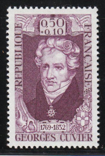 Montbéliard Georges Cuvier Naturaliste Paléontologue - Philatélie Doubs ...
