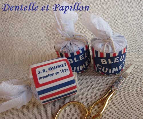 Le musée bleu - Dentelle et Papillon